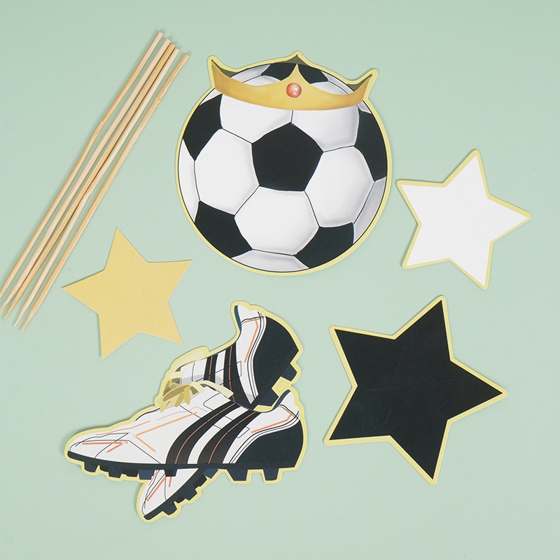 ☬Kid FIFA World Cup Qatar 2022 bake cake decoration Football field ball ...