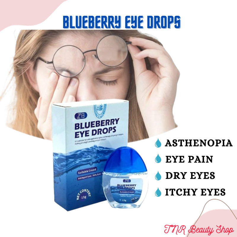 BLUEBERRY EYE DROPS FOR CLEAR VISION DRY EYES BLURRY EYES SORE EYES ...