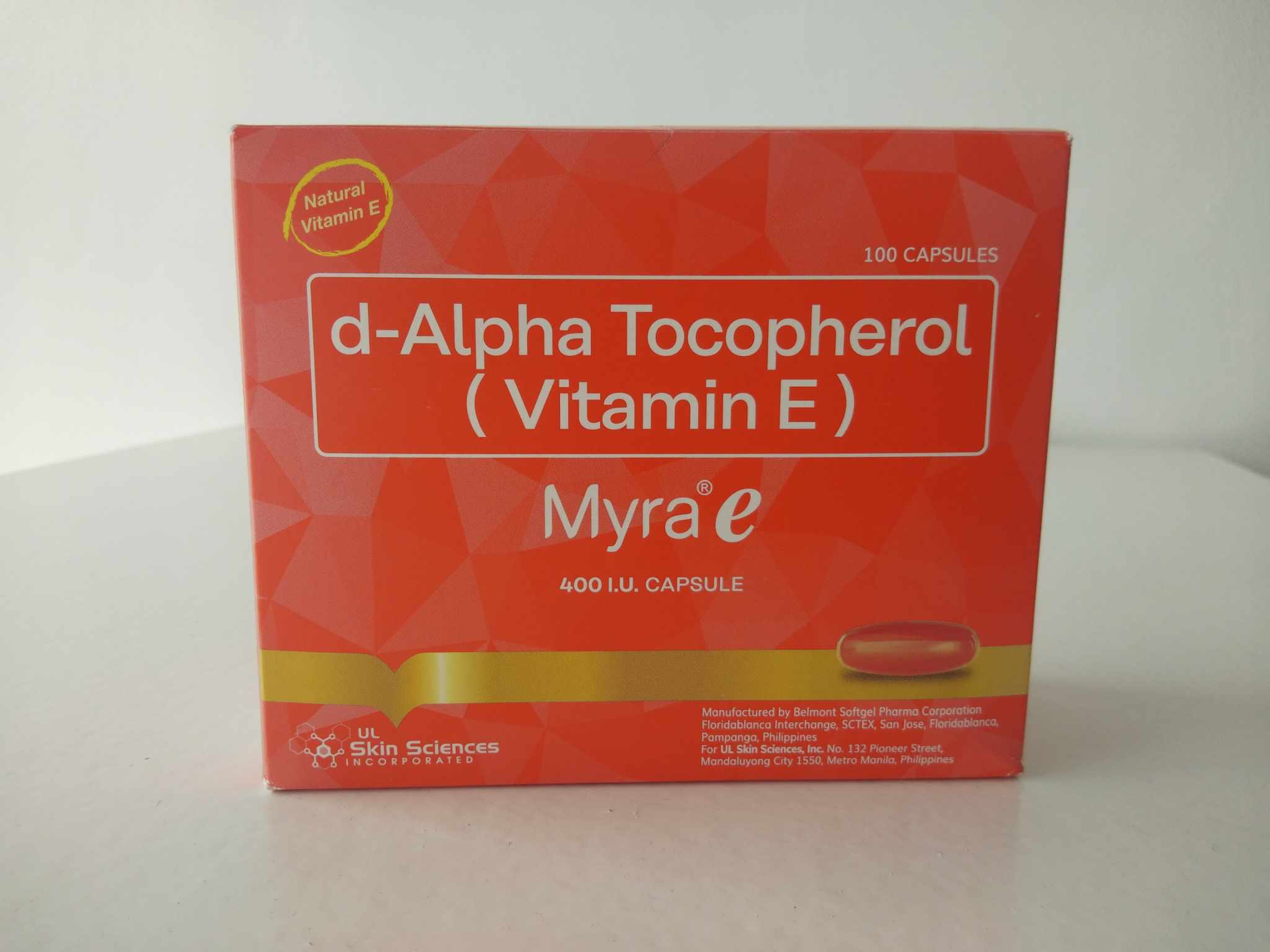 MYRA E Myra E Vitamin E 400 IU | Lazada PH