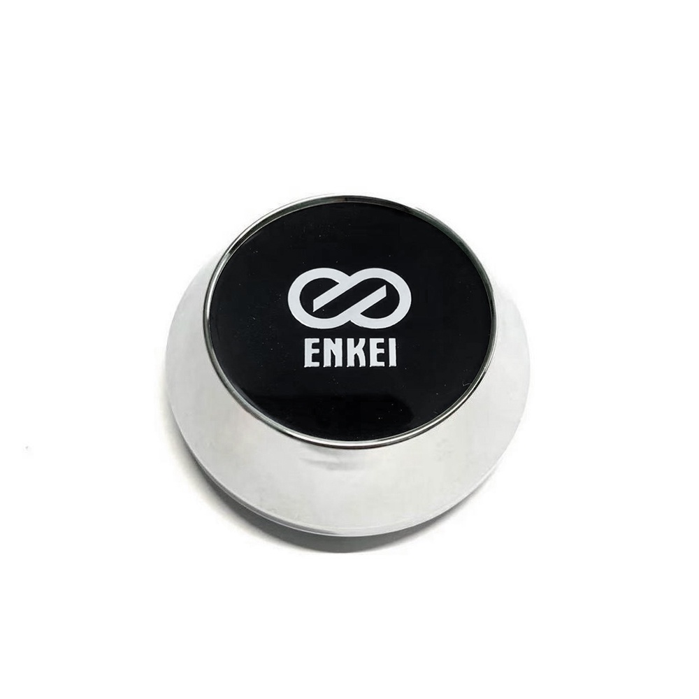 Style Cars Style 1pc 60/64/65/68/69mm Enkei center caps silver caps Car ...