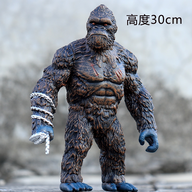 Godzilla vs king kong gorilla soft glue monster king of joints can be ...