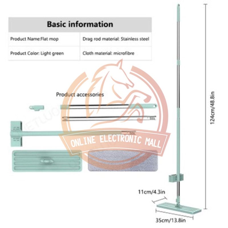 Mop.Rotating Map 360 Rotation Flat Mop Floor Cleaning Microfiber ...