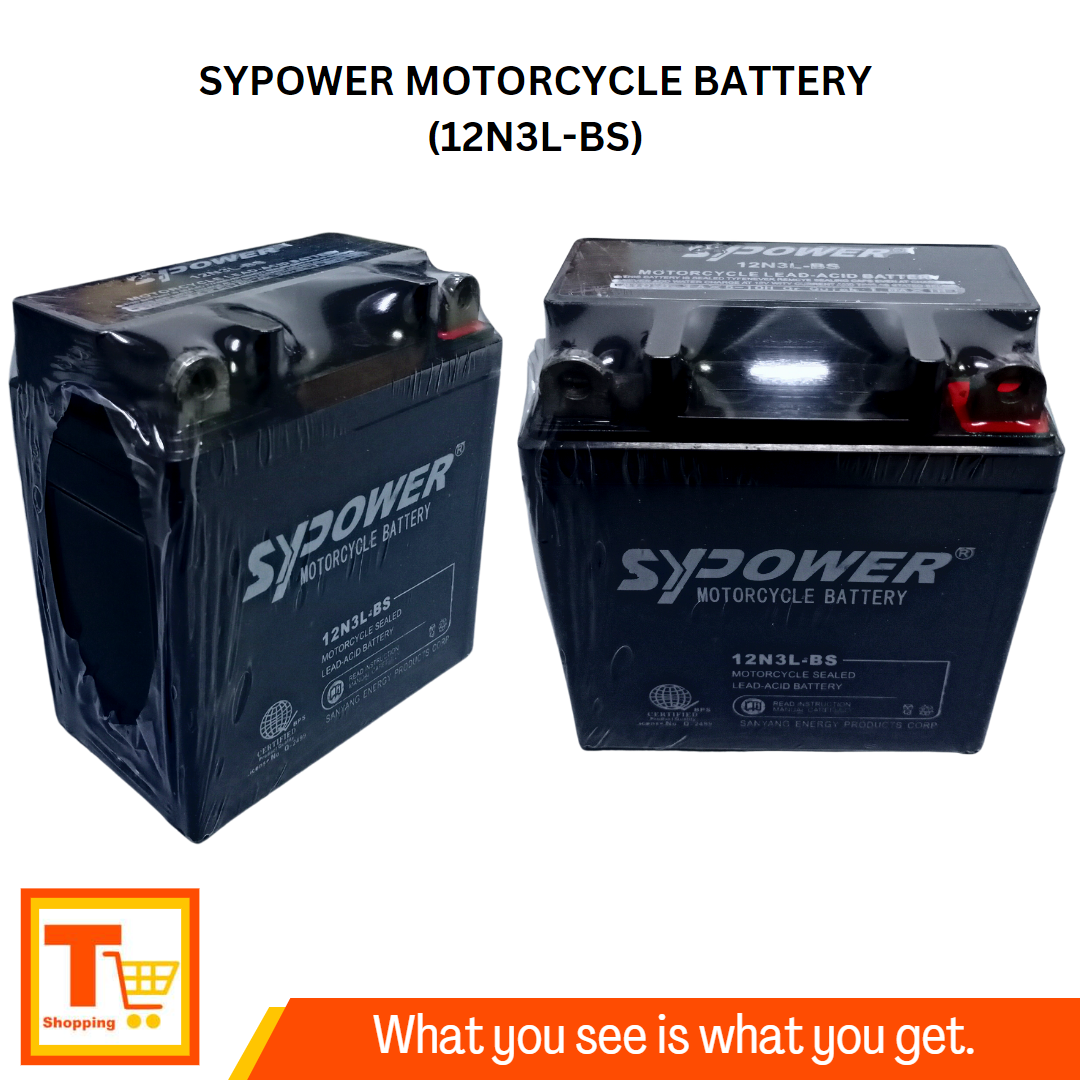 MOTORCYCLE BATTERY (SYPOWER) | Lazada PH