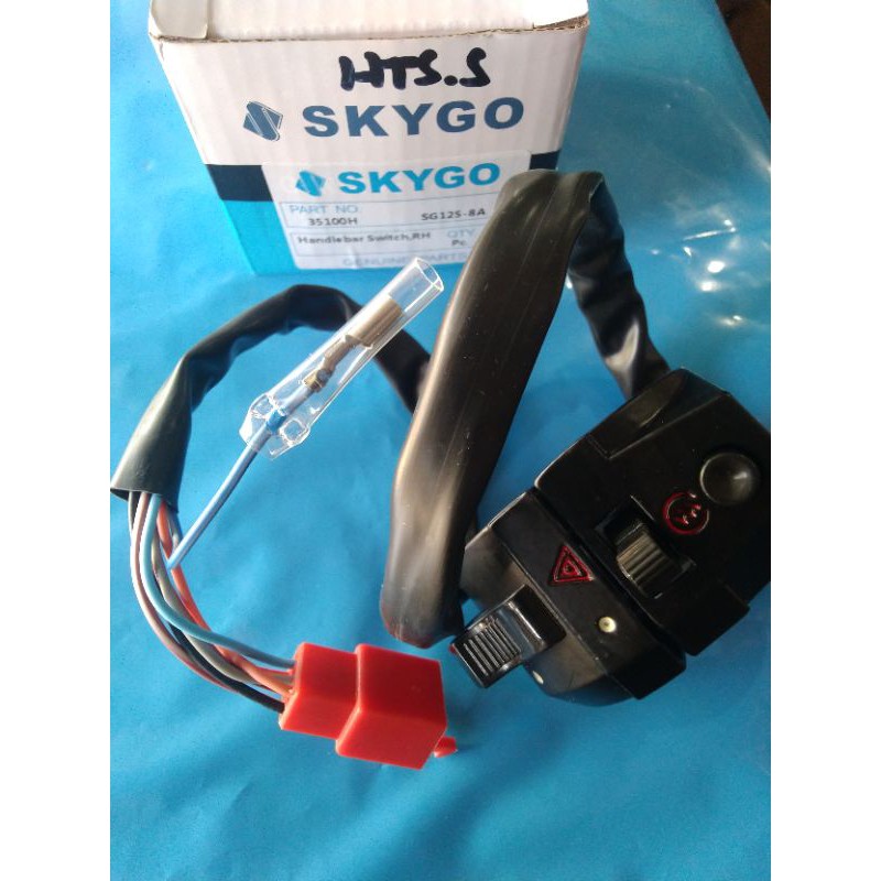 SKYGO WIZARD 125 / KING 150 Handlebar Switch Right Hand Genuine ...