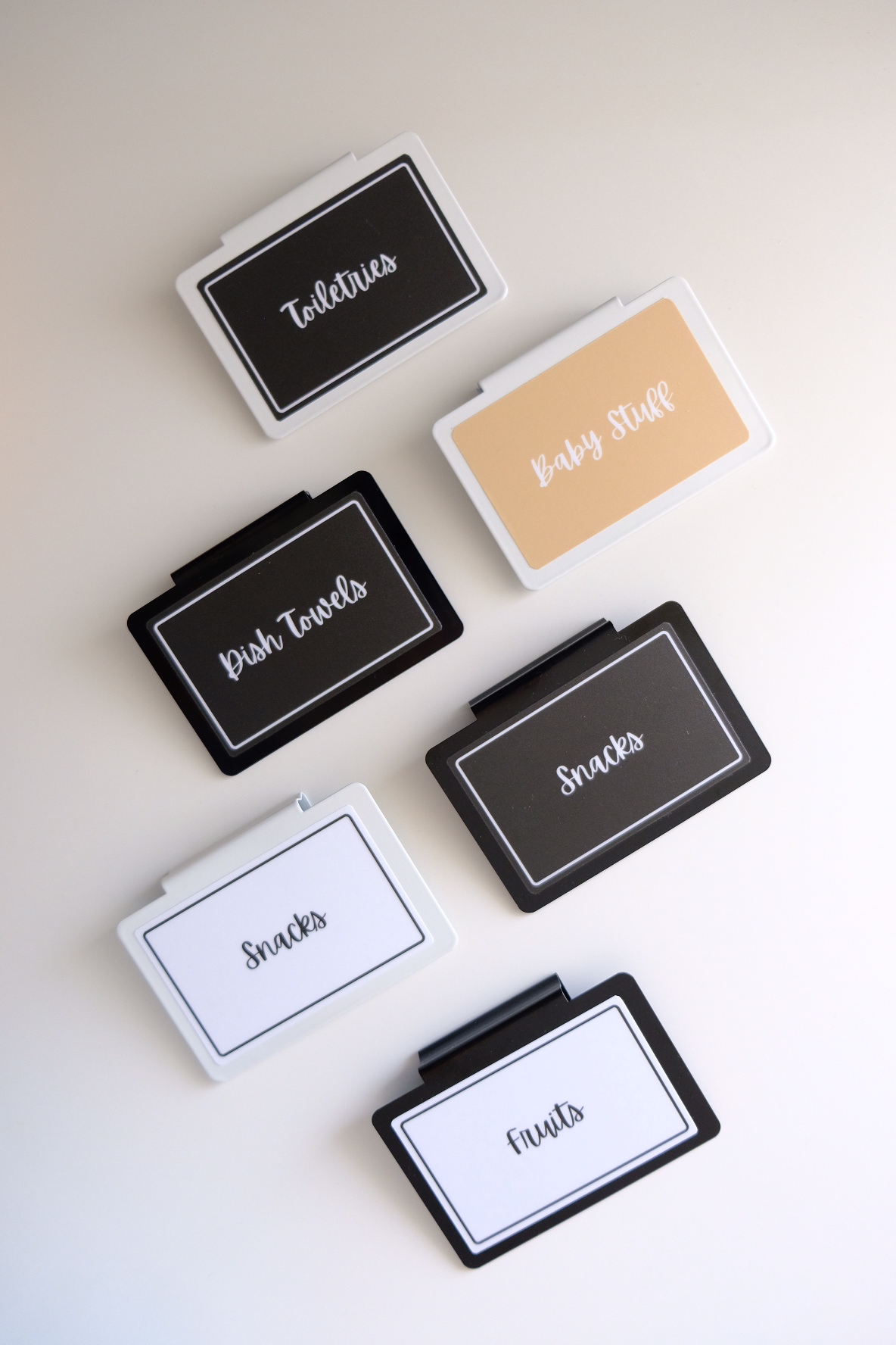 TGM Clip Label Holders for Stylish Home Organizing (with free ...