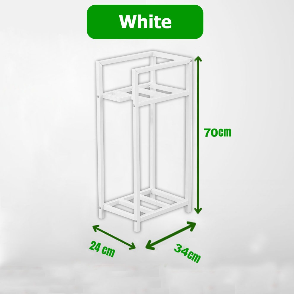 Water Gallon Rack 2/3 Layer Water Jug Rack Stand Stainless Steel Water ...