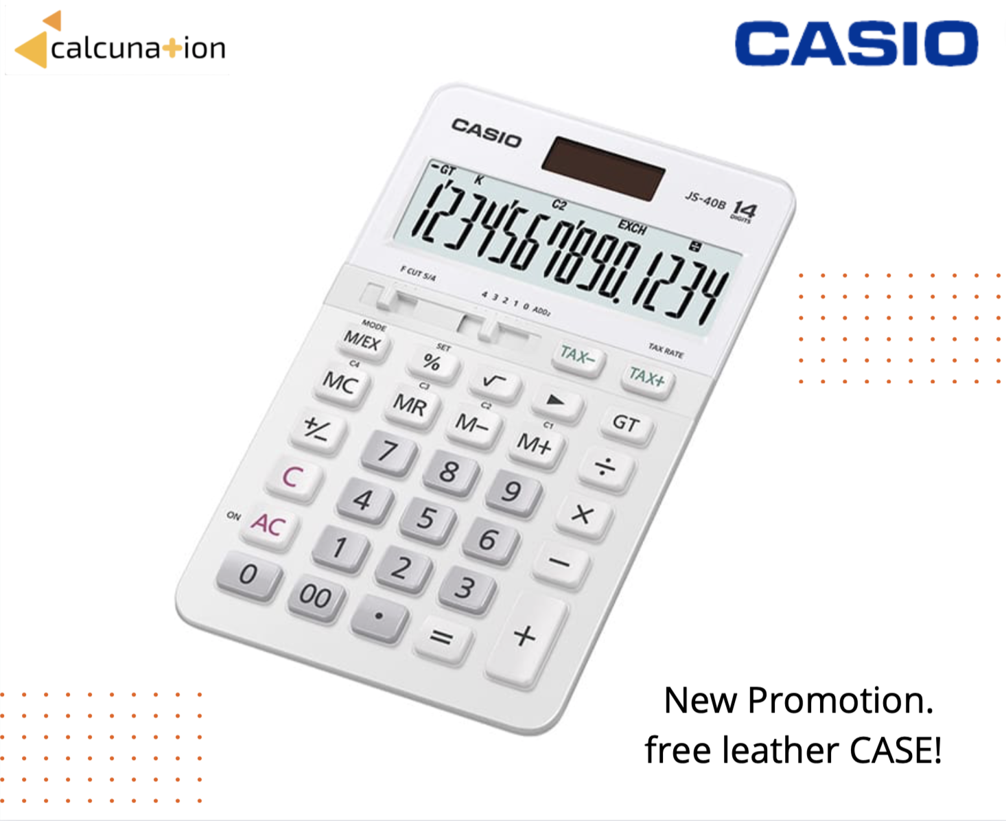 CALCULATOR - CASIO JS40B WHITE | Lazada PH