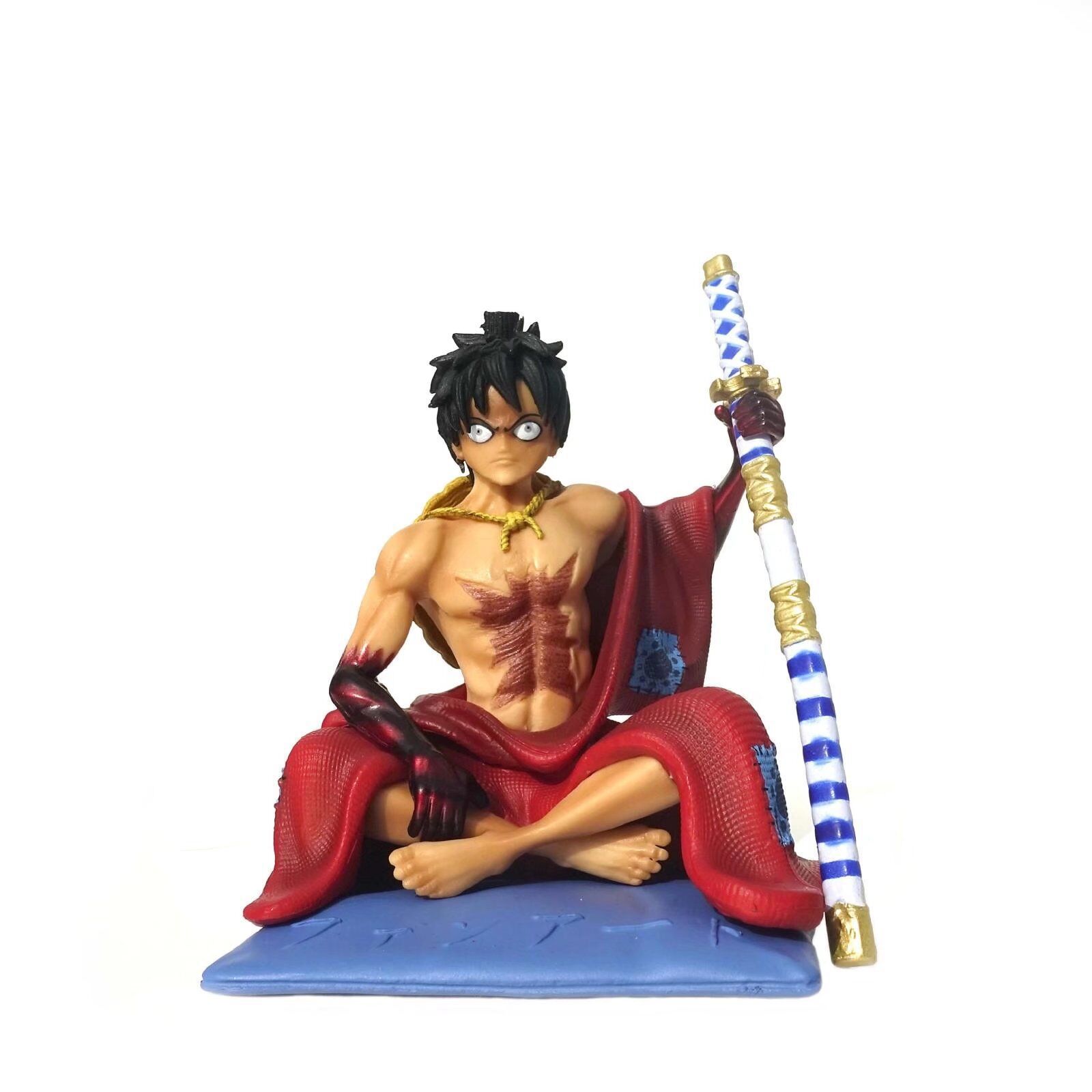 GK and Country Sitting Position Luffy Kimono Luffy Sitting Posture with ...