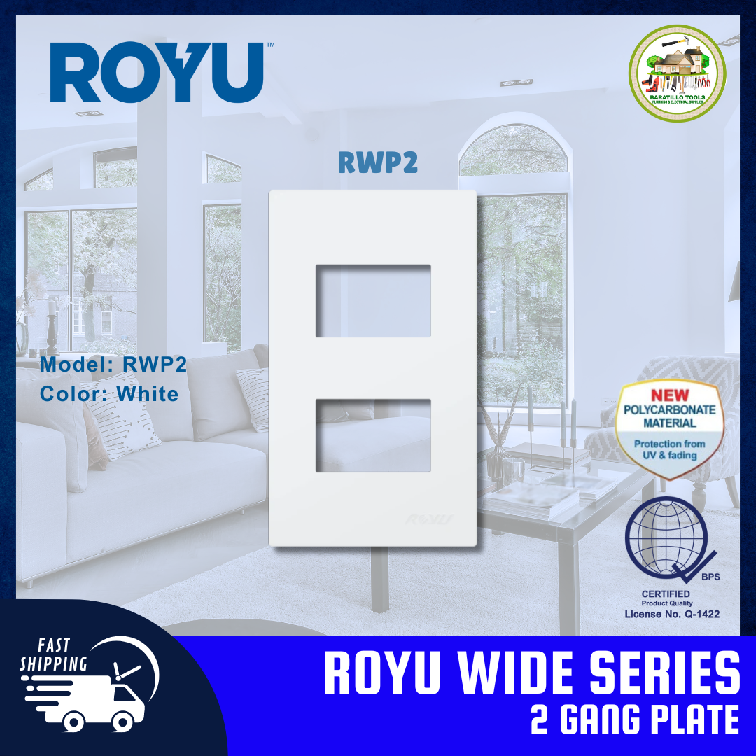 ROYU WIDE Series Gang Plate RWP1 & RWP3 | Lazada PH