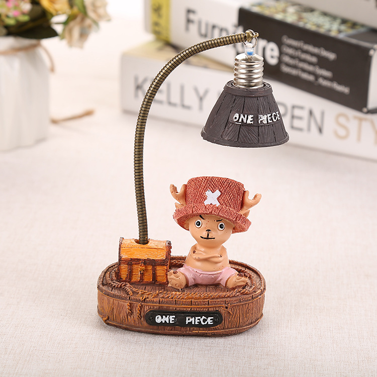 Anime One Piece Night Light Luffy Chopper Japanese Desktop Decoration ...
