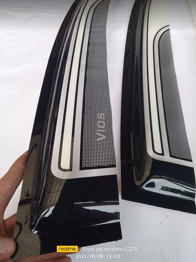 TOYOTA VIOS TWO TONE VISOR NET TYPE 2014-2017 | Lazada PH