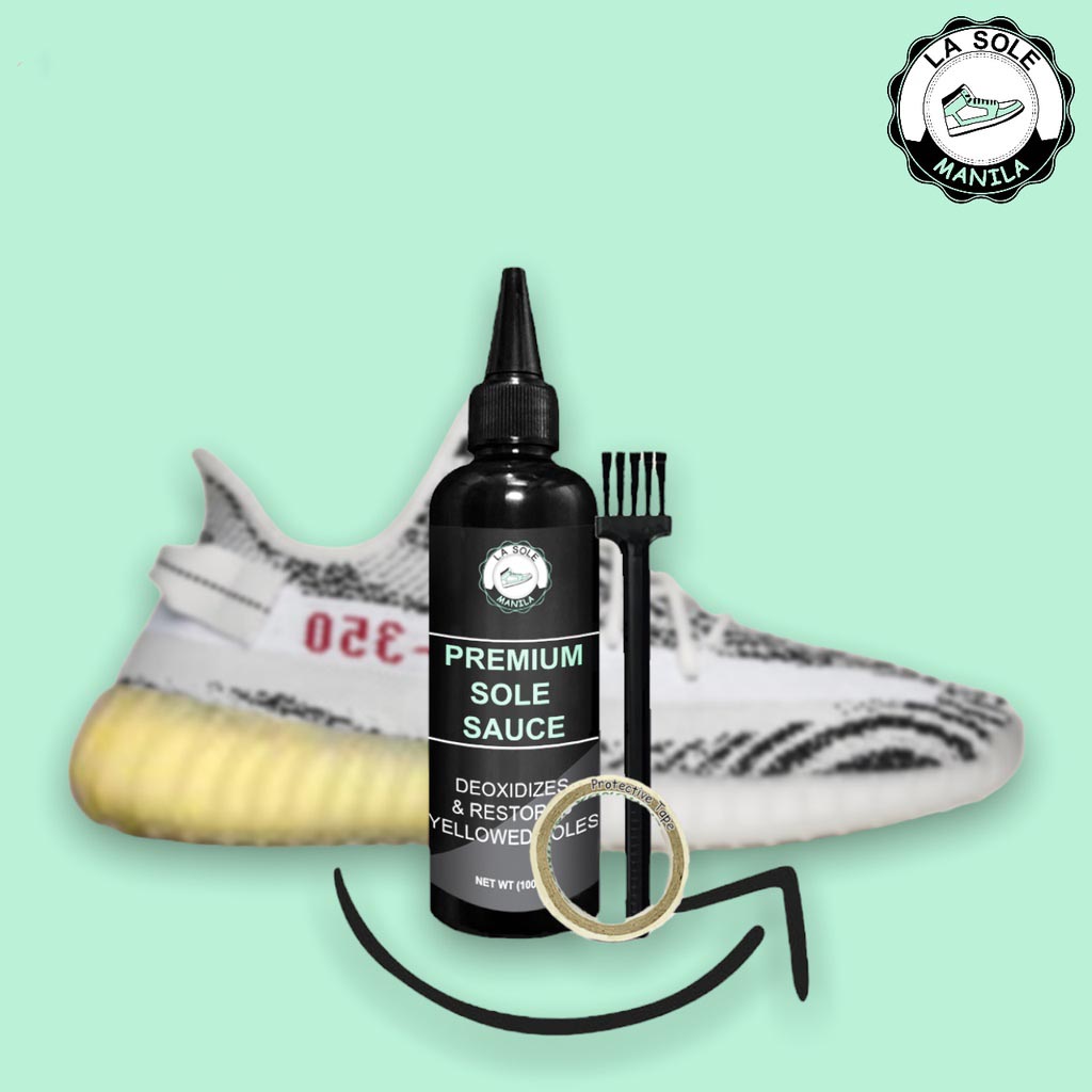 La Sole 3 in 1 100ml Shoe Whitening Cream includes a FREE BRUSH ...