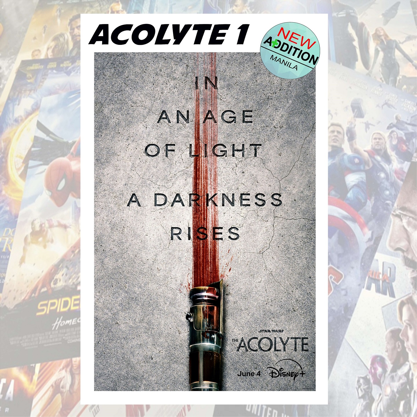 THE ACOLYTE Large Glossy Poster | Lazada PH