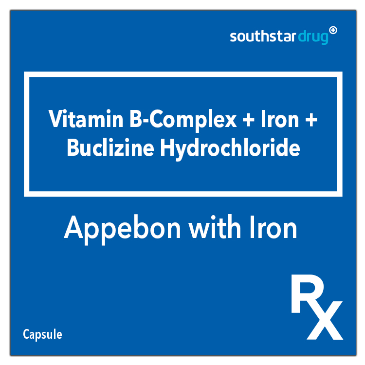 Rx: Appebon with Iron Capsule | Lazada PH