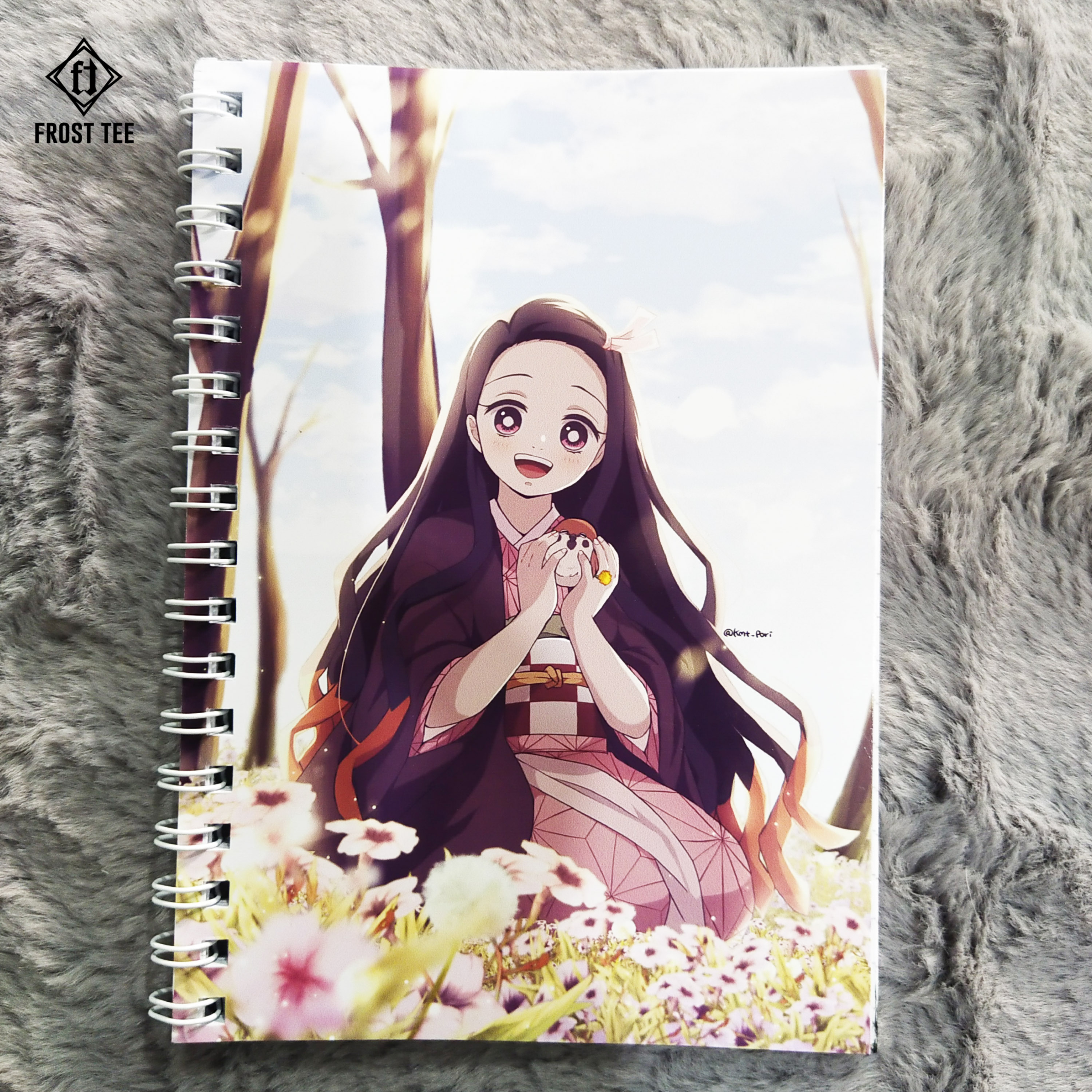 Demon Slayer Anime Notebook Zenitsu Nezuko Giyu Mitsuri Inosuke | FROST ...