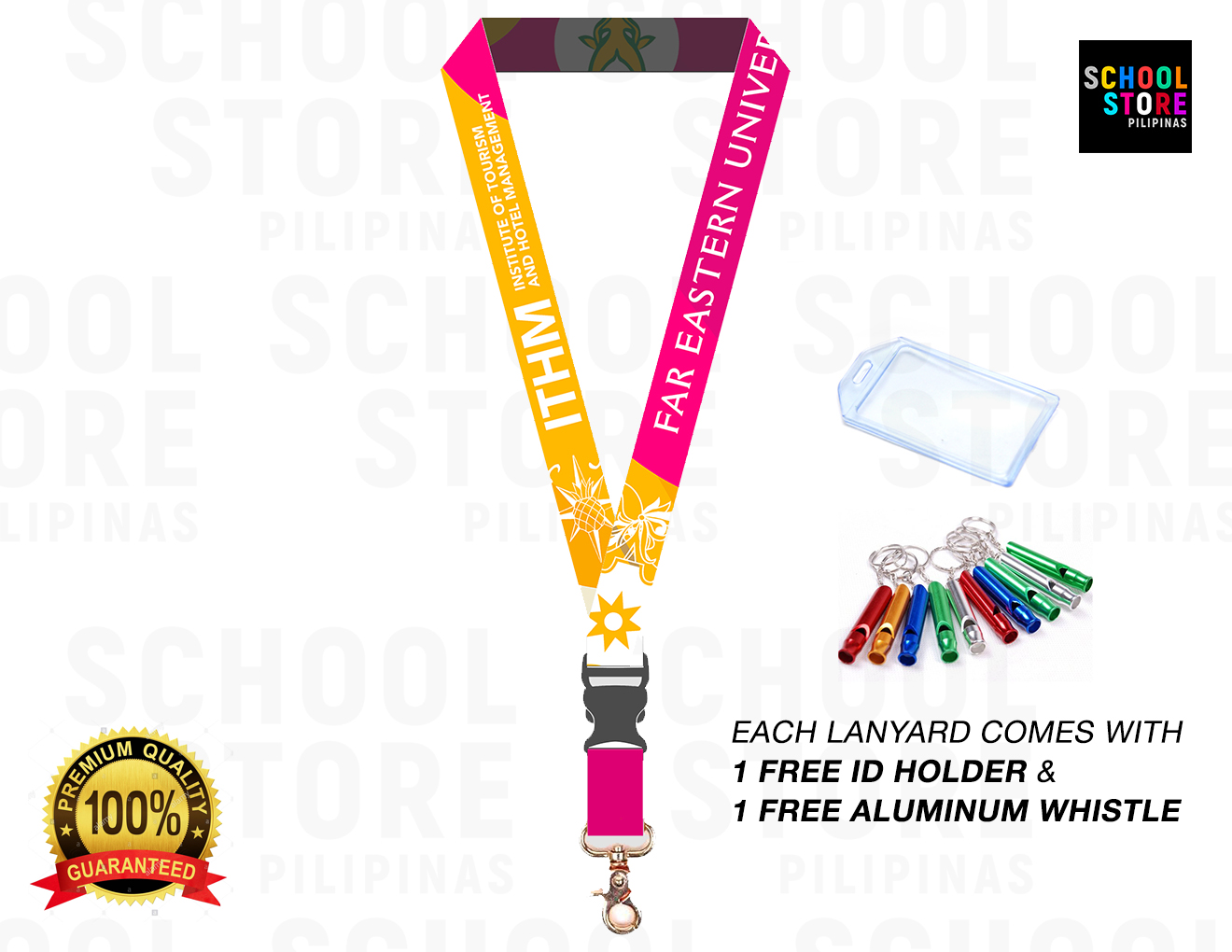 FEU ITHM Lanyard ID Lace - Institute of Tourism and Hotel Management ...