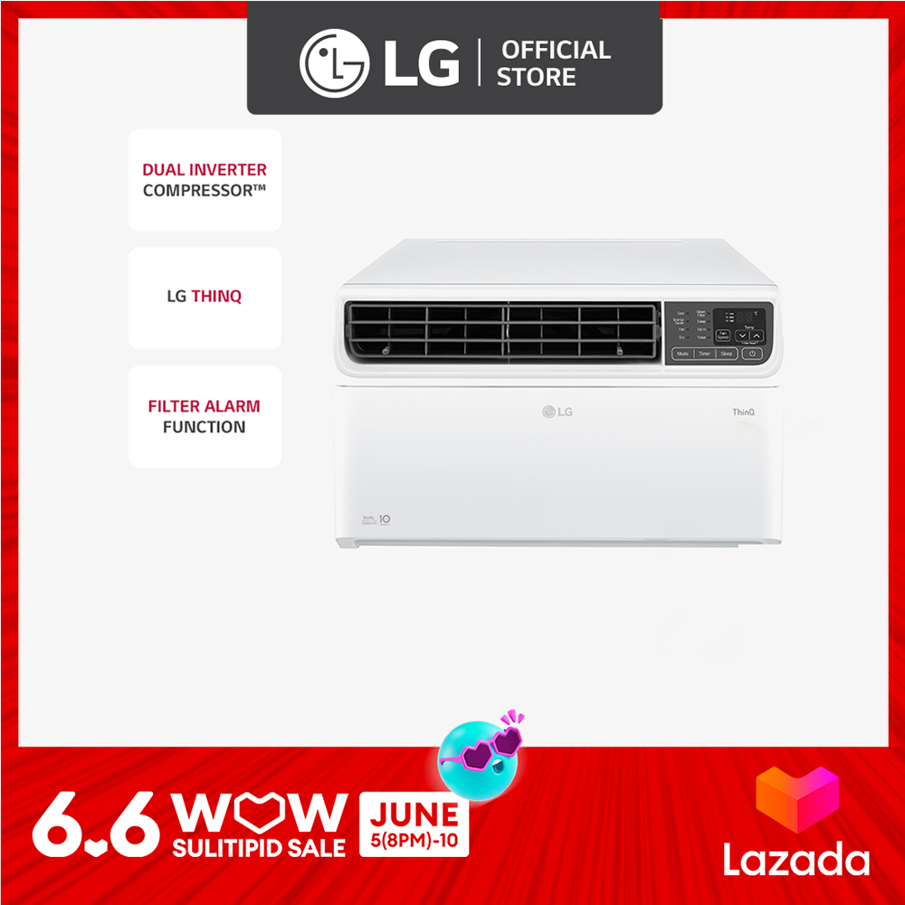 LG 1.50 HP Window Type Aircon Dual Inverter LA150GC2 | Lazada PH