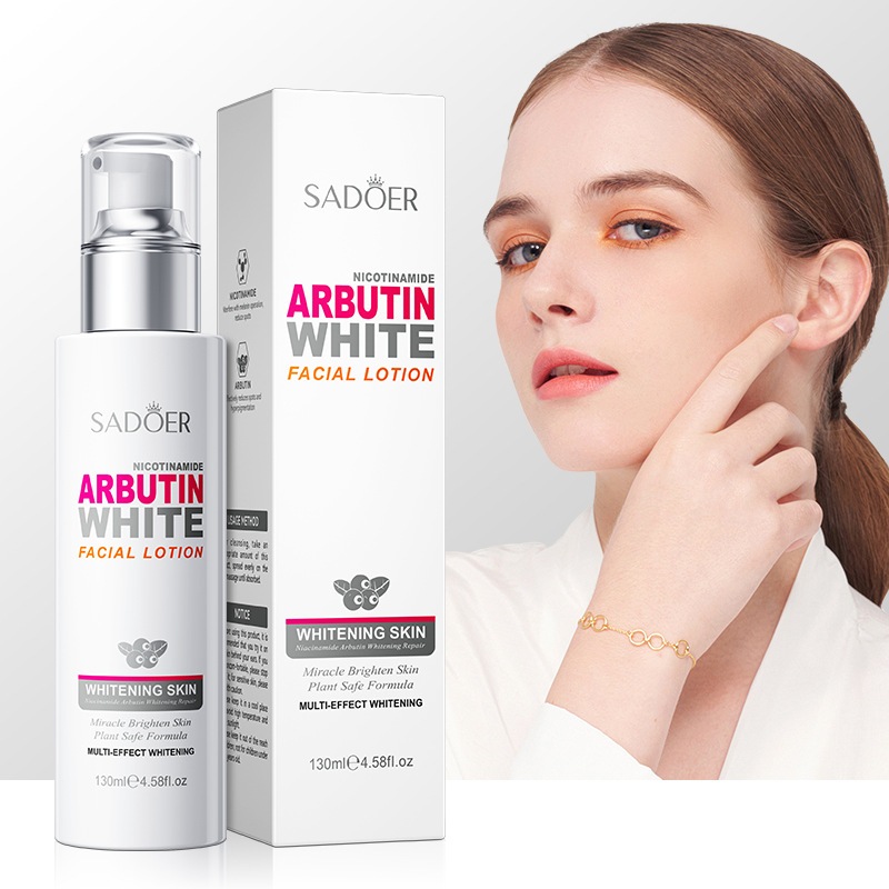 SADOER Nicotinamide Arbutin Whitening&Moisturizing Cream Rapid Skin Whitening Serum Nicotinamide ...