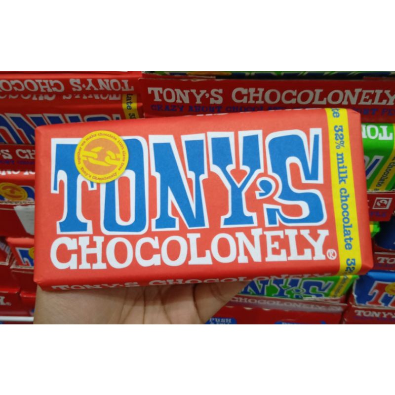 Tony's Chocolonely Milk, Dark, White Raspberry, Almond & Sea Salt ...
