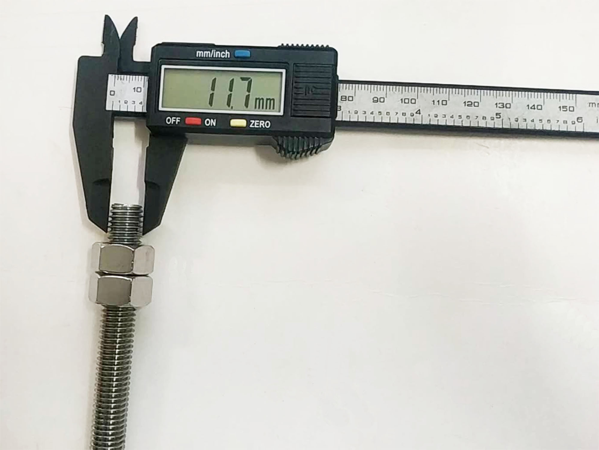 SS THREADED ROD 12MM X 1/2 METER LONG WITH 2 PIECES NUT ( STAINLESS ...