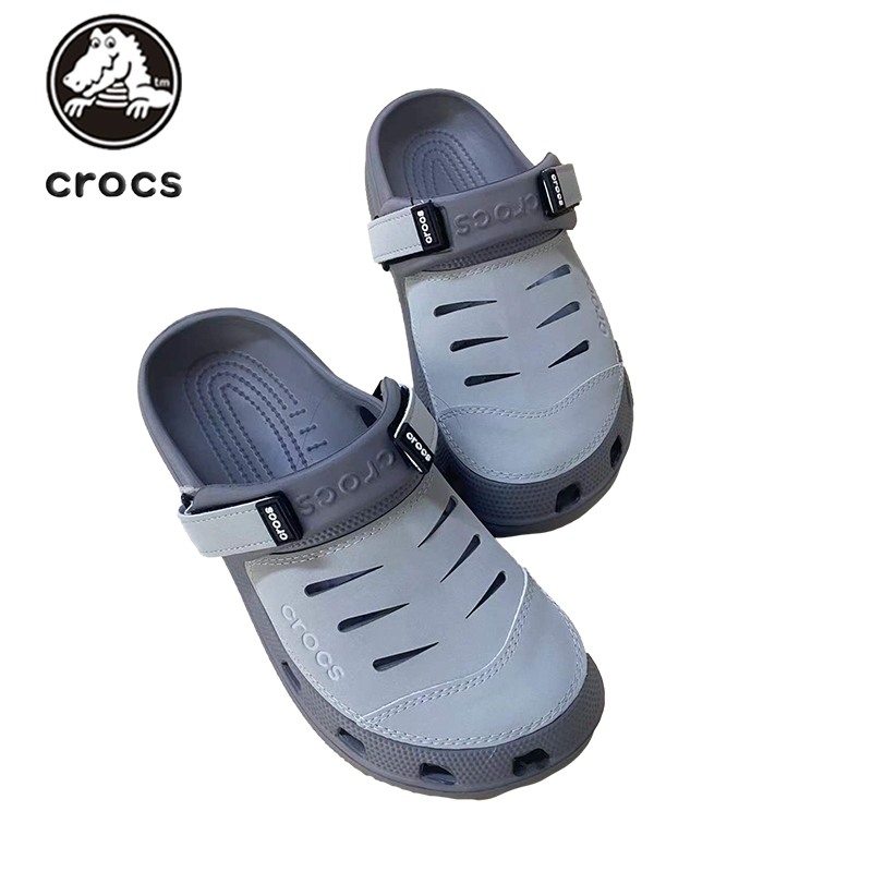 Crocs slippers Platform Men's and women's comfortable sandals Seaside ...