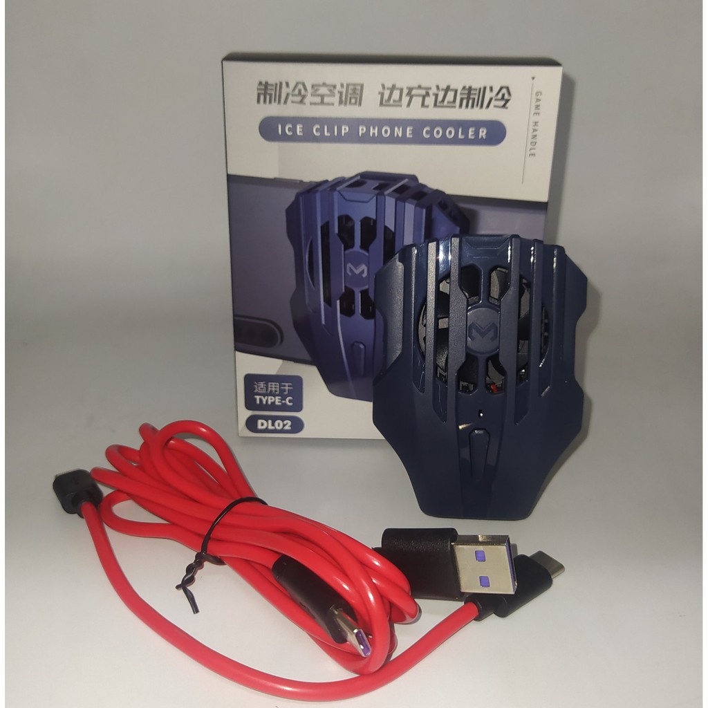 Portable Mobile Phone Cooler Memo DL02 TYPE C ultra quiet plug and play ...