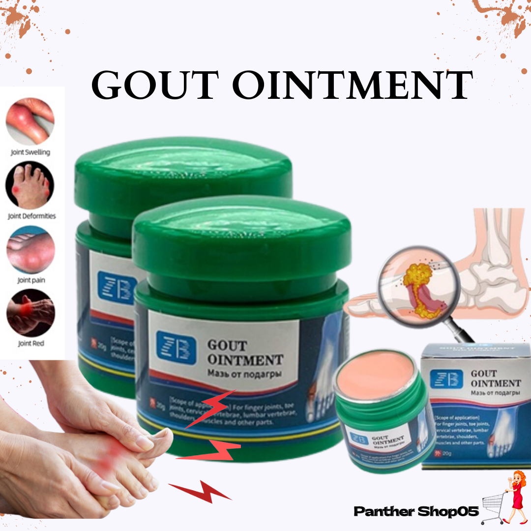 BEST SELLER 20g Gout Ointment Treatment Relief for Gout and Arthritis ...
