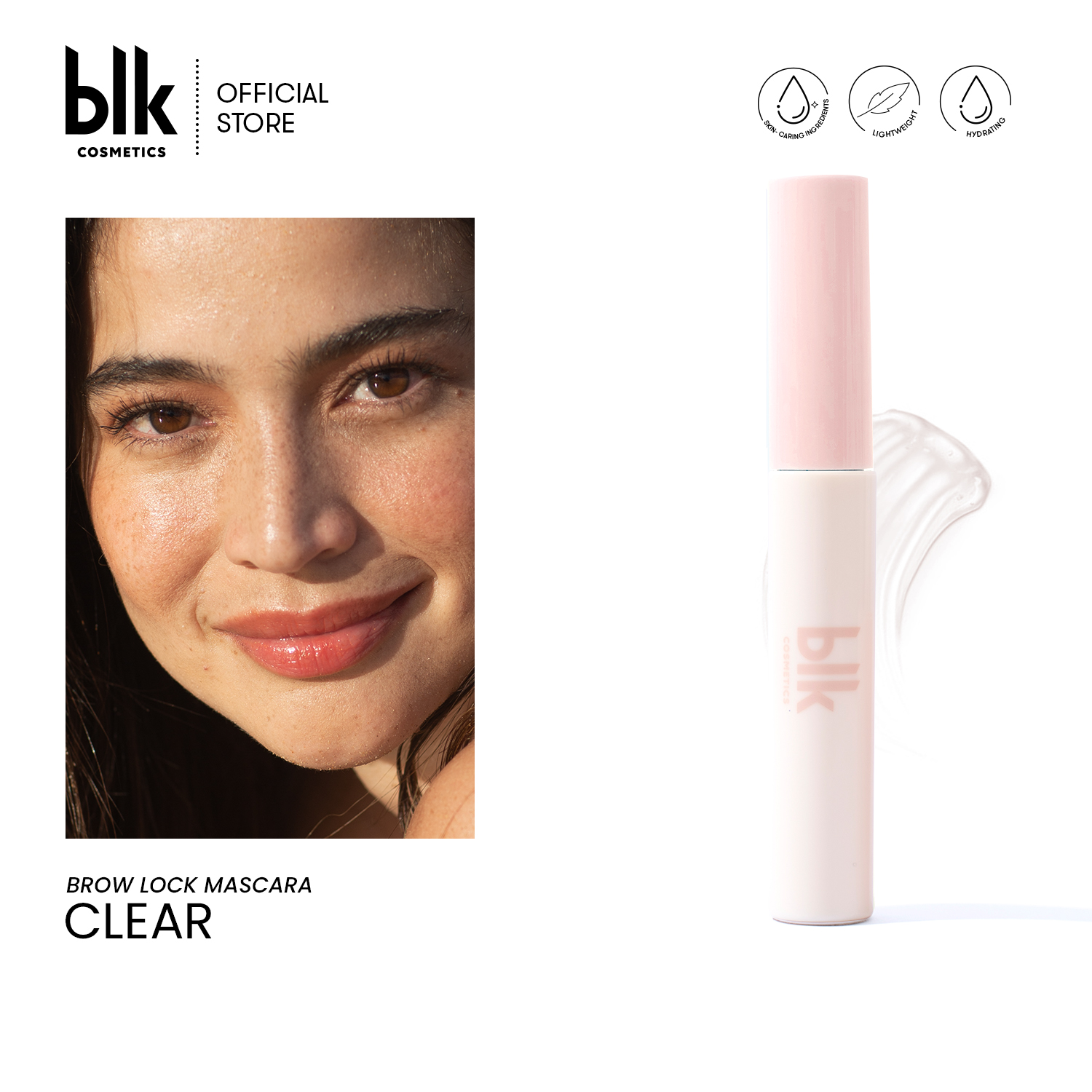 blk cosmetics fresh brow lock mascara clear | Lazada PH