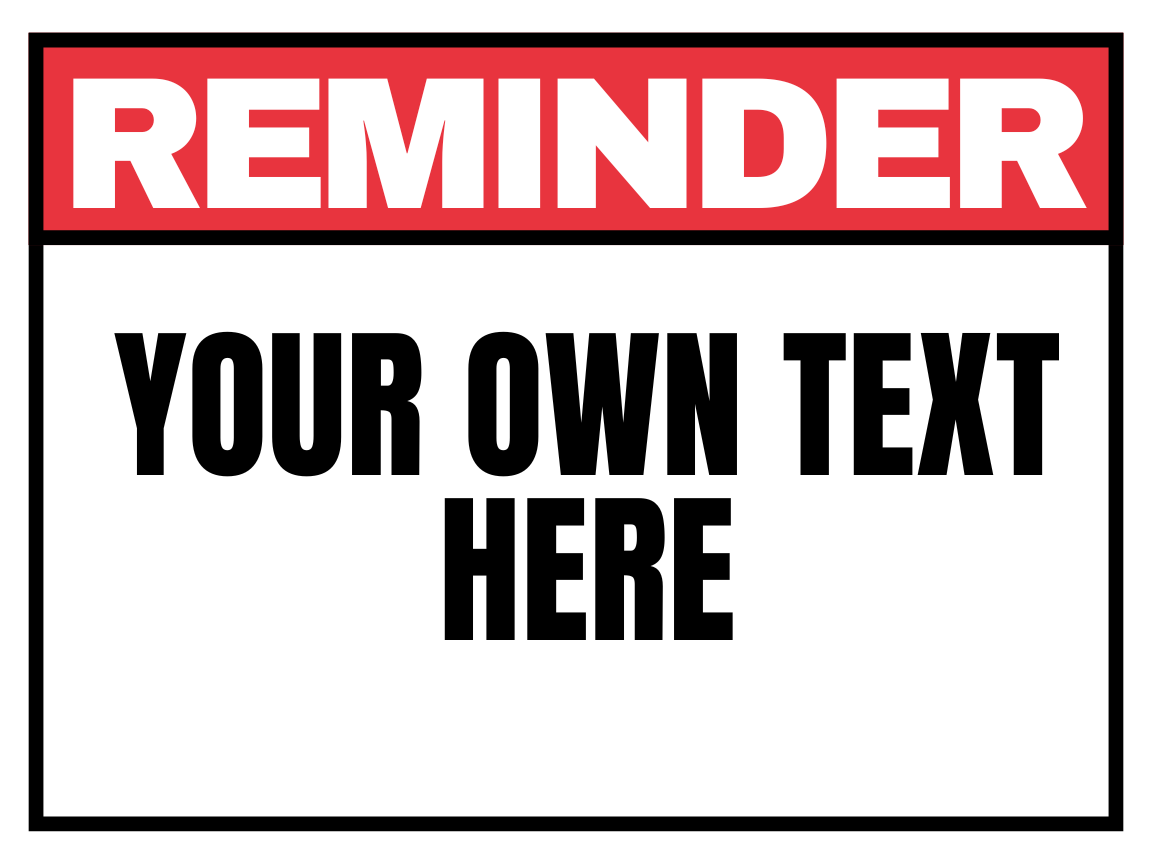 Signage Customized Personalized Signage Custom Signage Sign Stickers ...