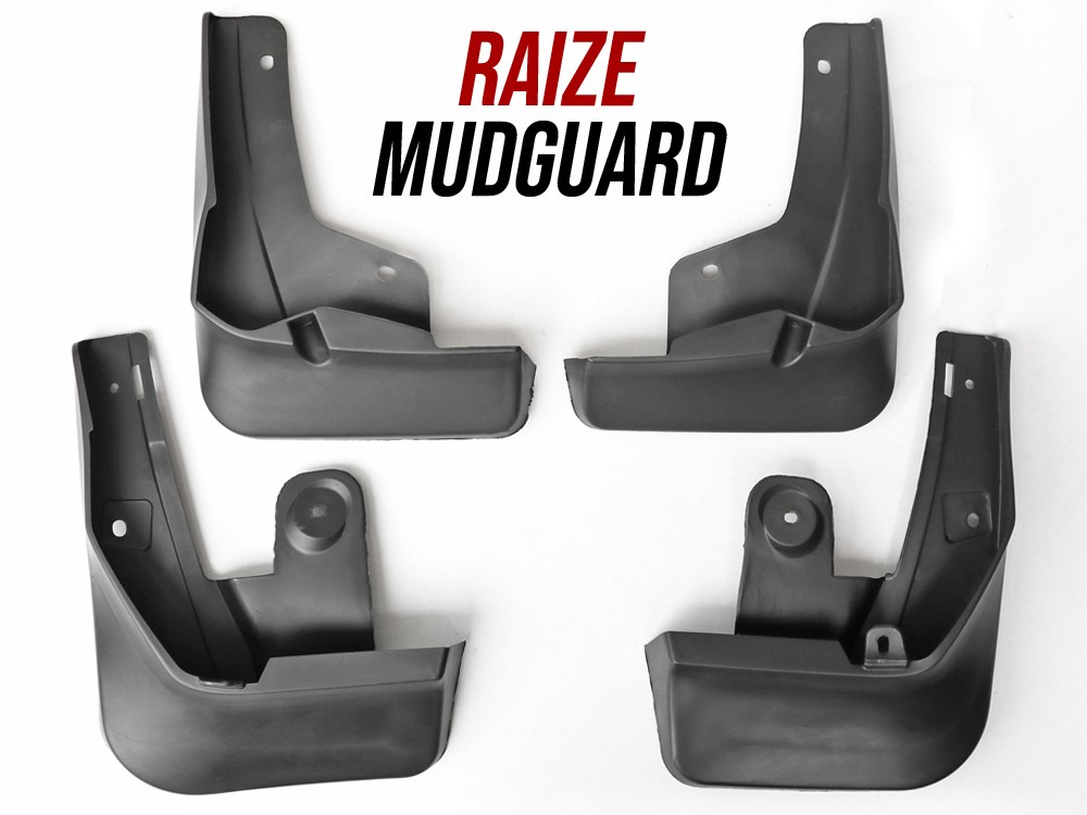 Toyota Raize E G 2022-2023 with Screw Heavy Duty Mudguard / Splash ...