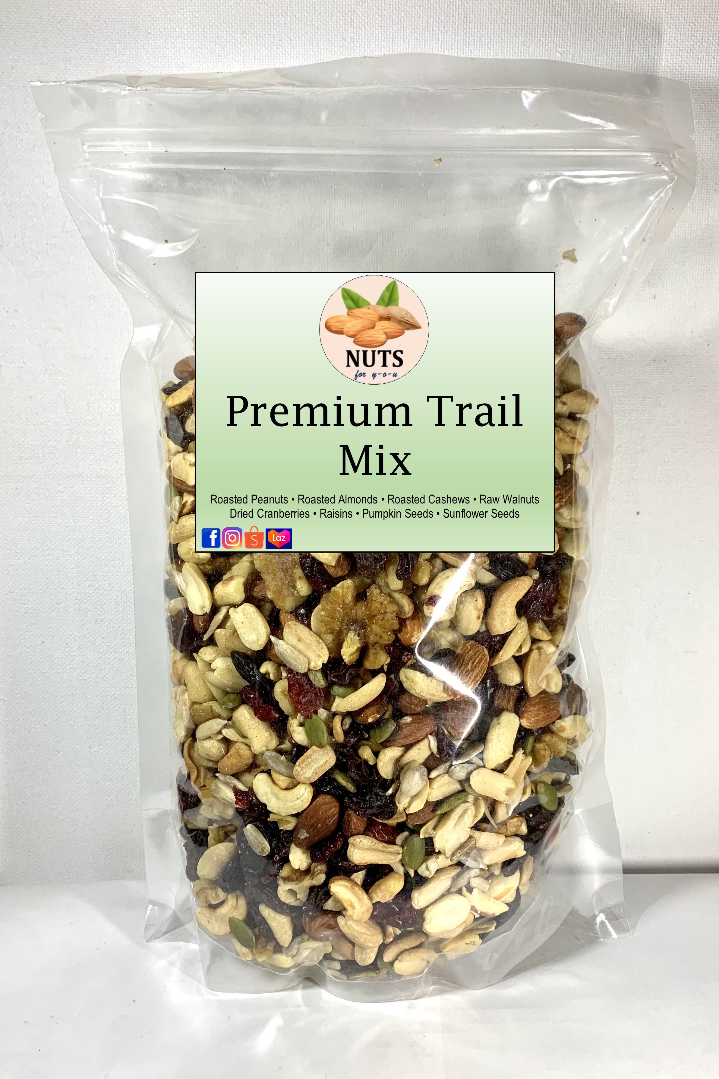 Premium Trail Mix by Nuts For You - 500gram, 1 kilogram | Lazada PH