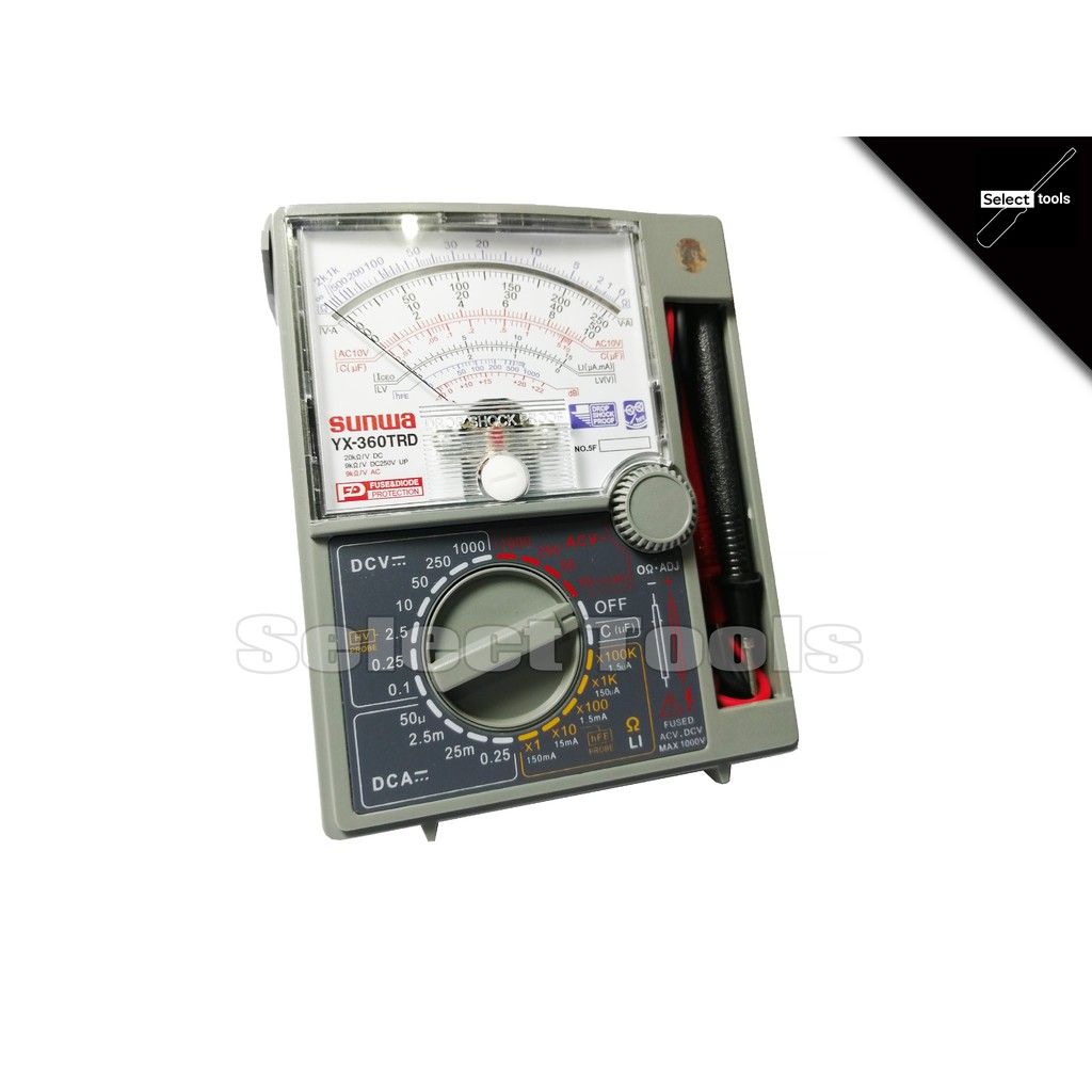 Sunwa Analog Multitester YX-360TRDBtg | Lazada PH