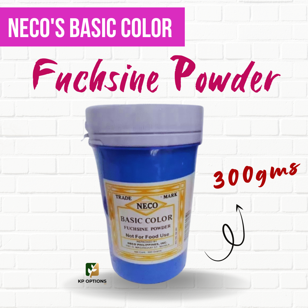 Fuchsine Powder, 300gms | NECO Non-Food (Basic Color - Not for Food Use ...