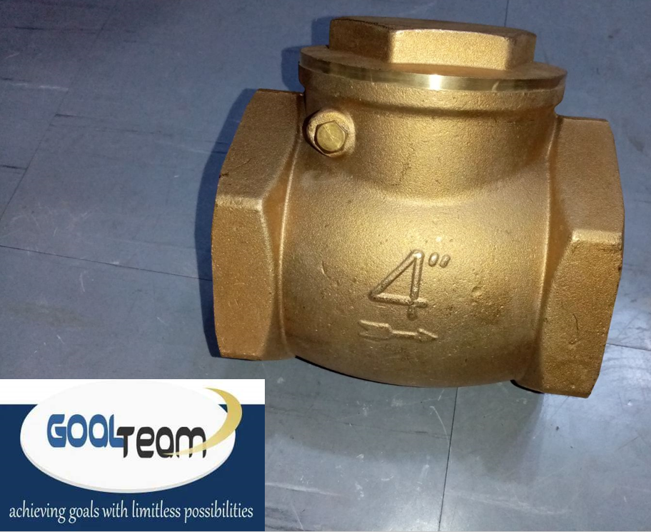 Swing Check Valve 4in (100mm) Brass | Lazada PH