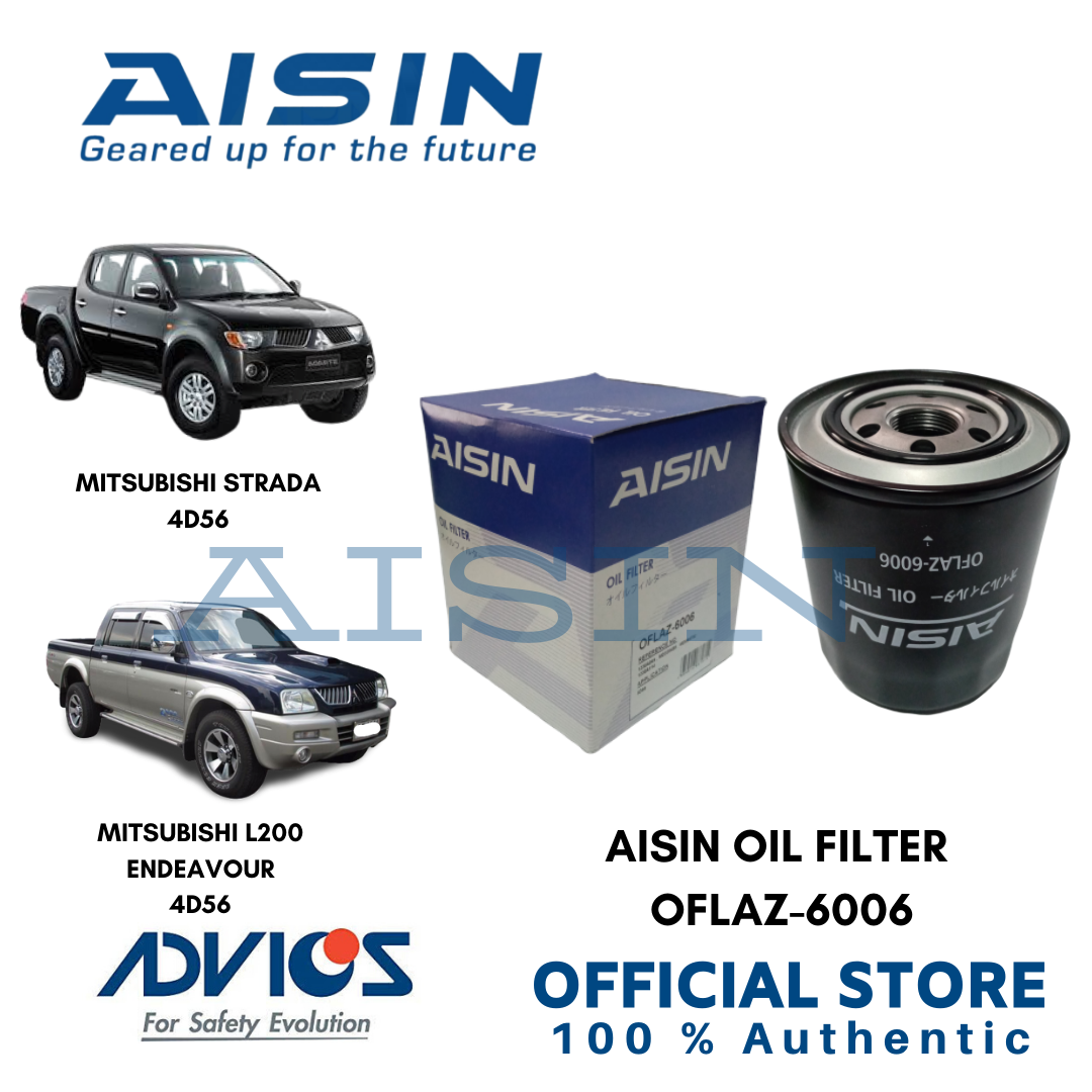 AISIN Oil Filter for Mitsubishi STRADA & Mitsubishi L200 ENDEAVOUR ...