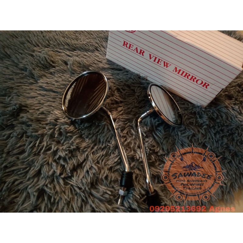 round classic side mirror for yamaha scooters (HMA original) | Lazada PH