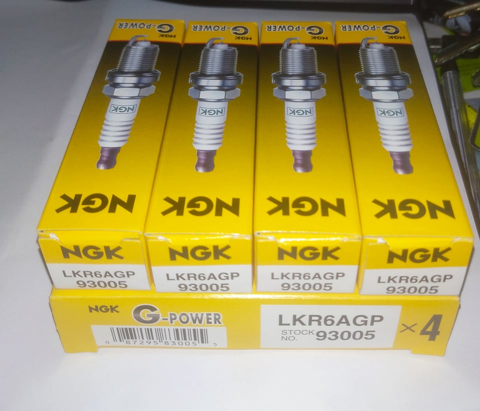 NGK LKR6AGP G-Power Platinum Spark Plug for Suzuki Swift 1.2 ( Set of 4 ...