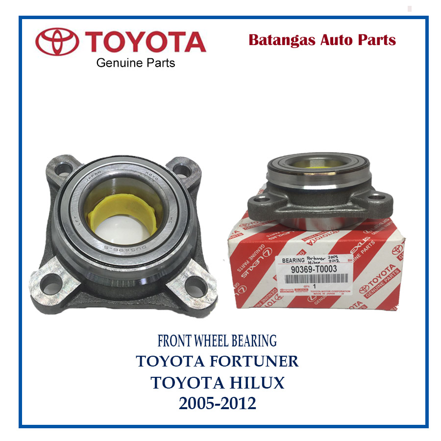 FRONT WHEEL BEARING 90369-T0003 TOYOTA GENUINE PARTS FOR FORTUNER ...