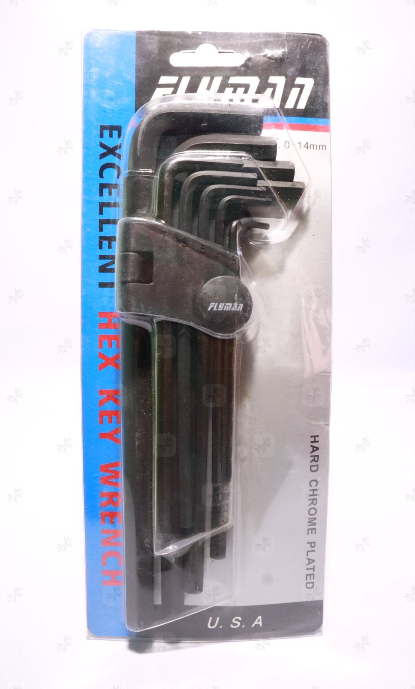 Flyman 9pcs Allen Wrench Hex Keys Set 3mm To 14mm Lazada PH