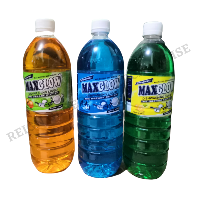 3 PCS OF 1 LITER MAXGLOW DISHWASHING LIQUID ANTI-BACTRIA | Lazada PH
