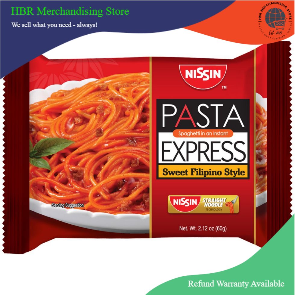 Nissin Pasta Express Sweet Filipino Style 60g | Lazada PH