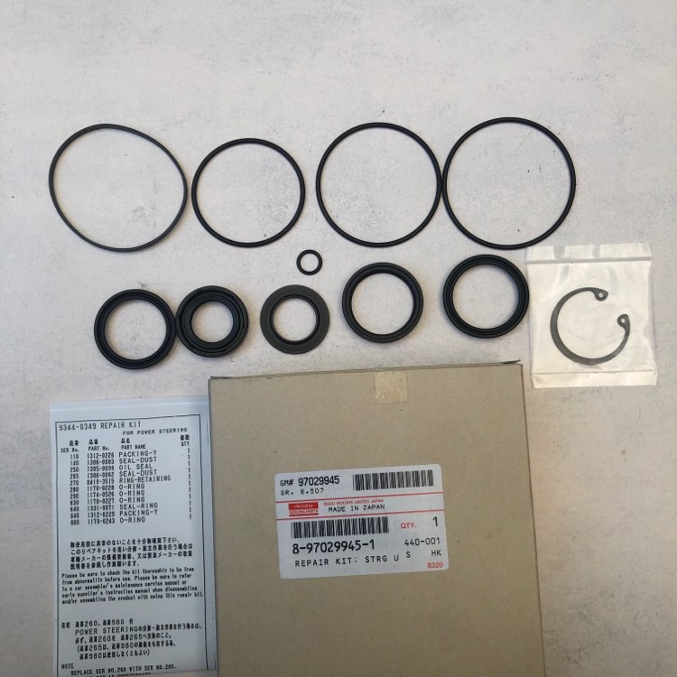 ORIGINAL ISUZU CROSSWIND/SPORTIVO STEERING GEAR BOX REPAIR KIT | Lazada PH