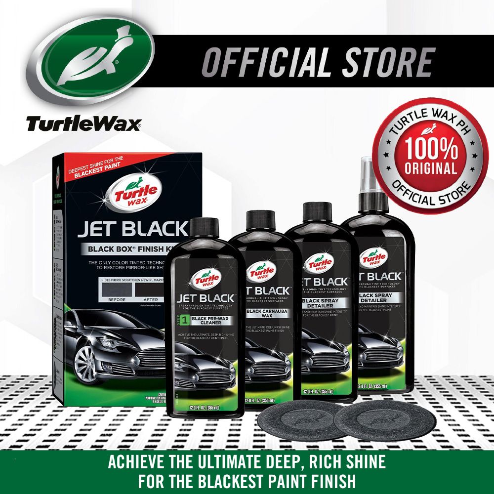 Turtle Wax Jet Black- Black Box Finish Kit T3KT | Lazada PH
