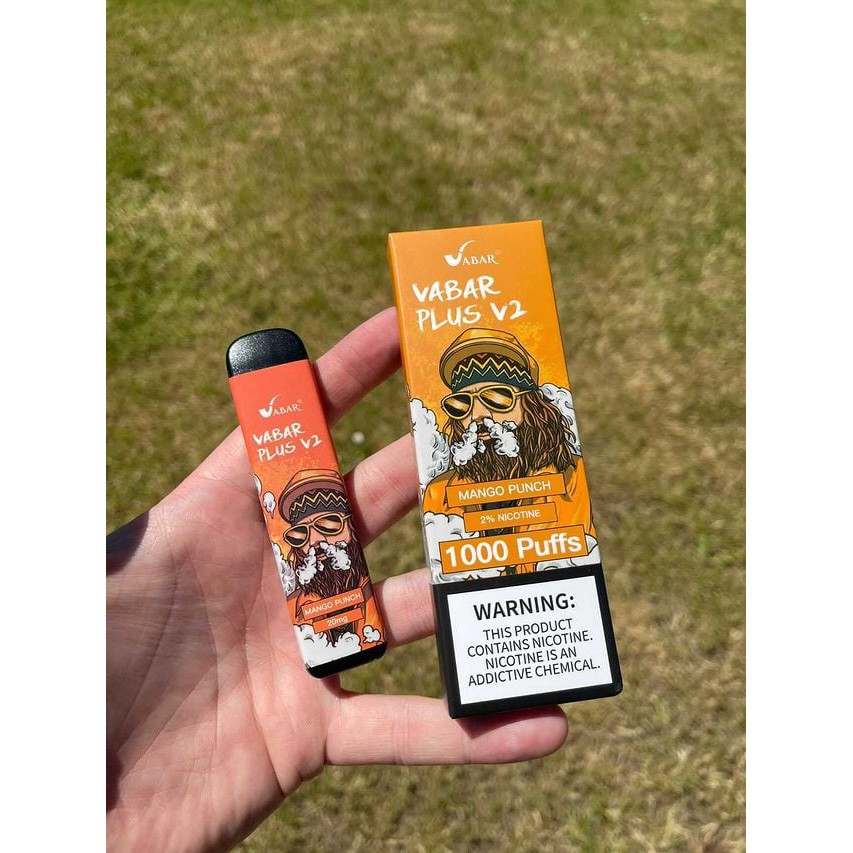 [AUTHENTIC] Vabar Plus V2 Disposable Pod Kit 500mah Ready to Use 1,000 ...