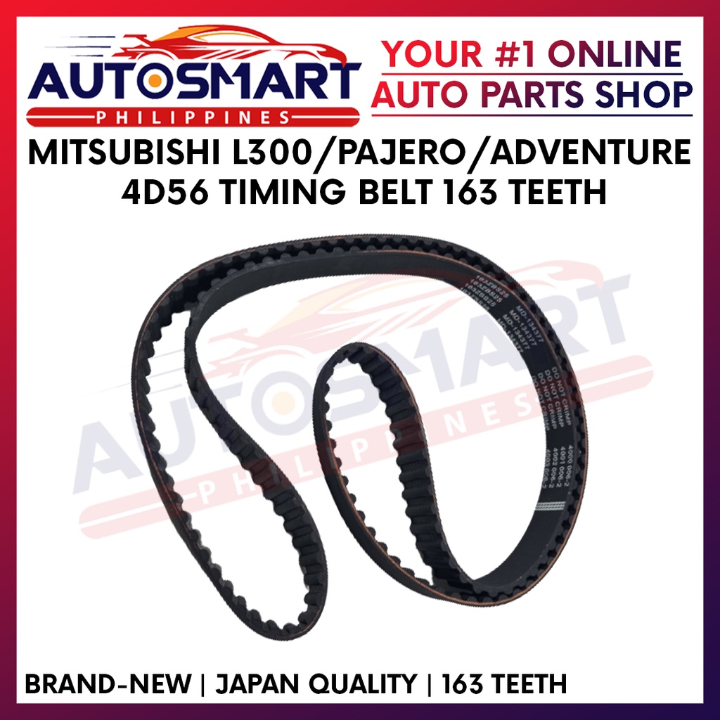 Mitsubishi L300/Pajero/Adventure 4D56 Timing Belt 163 Teeth | Lazada PH