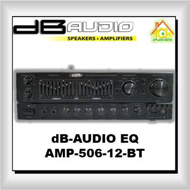 dB AUDIO EQ AMP-506-12 BT 18 Band Equalizer With USB/SD Card Decoder AM ...