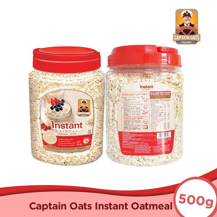 Captain Oats Instant Oatmeal 500g | Lazada PH