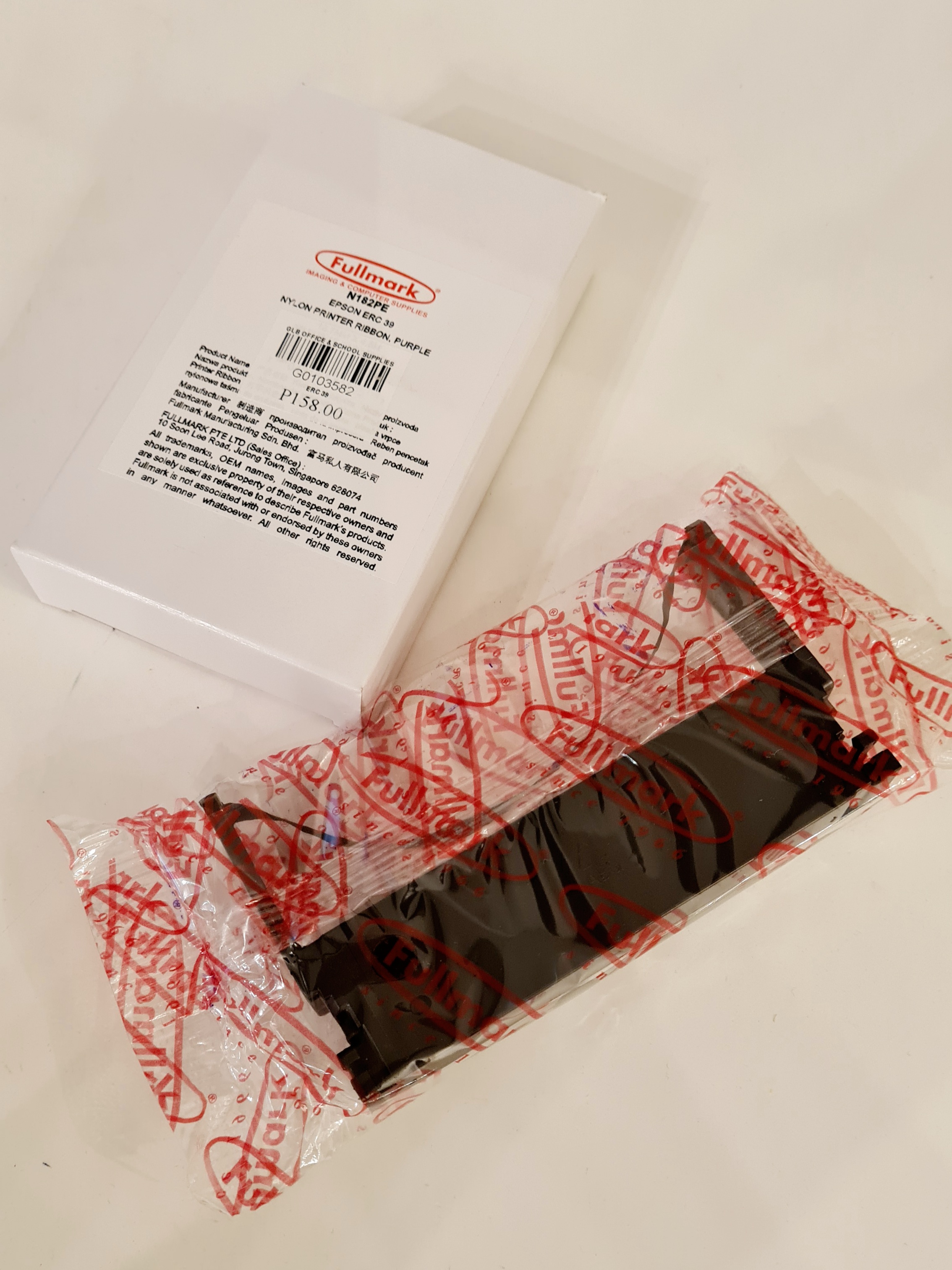 FULLMARK EPSON ERC-39 NYLON PURPLE (N182PE) ribbon cartridge | Lazada PH