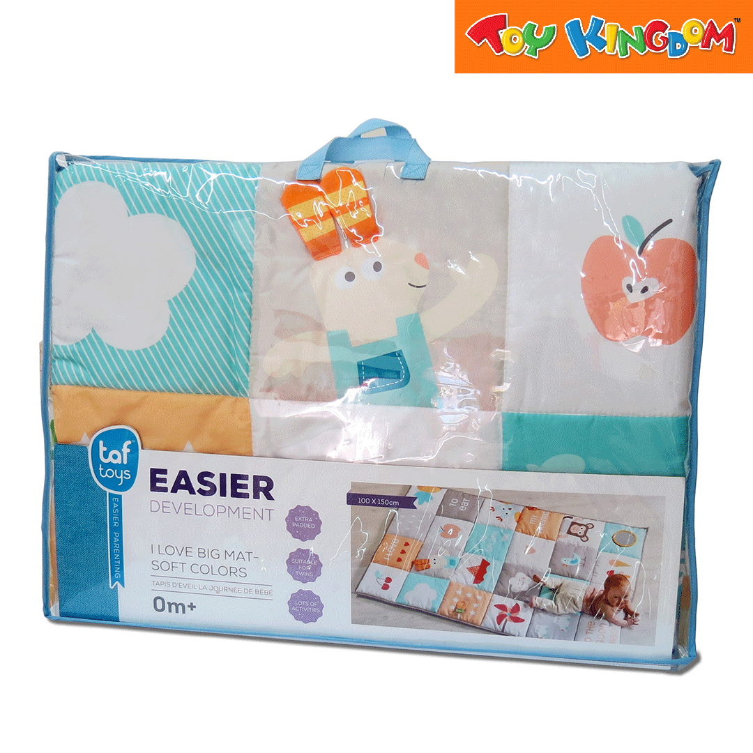 Taf Toys Soft Colors I Love Big Mat | Lazada PH