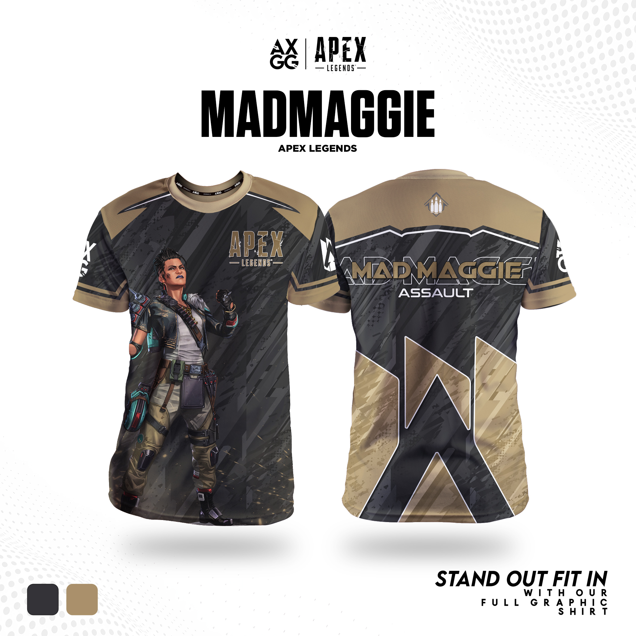 AXGG " Apex Legends " - Gaming T-Shirt | Lazada PH